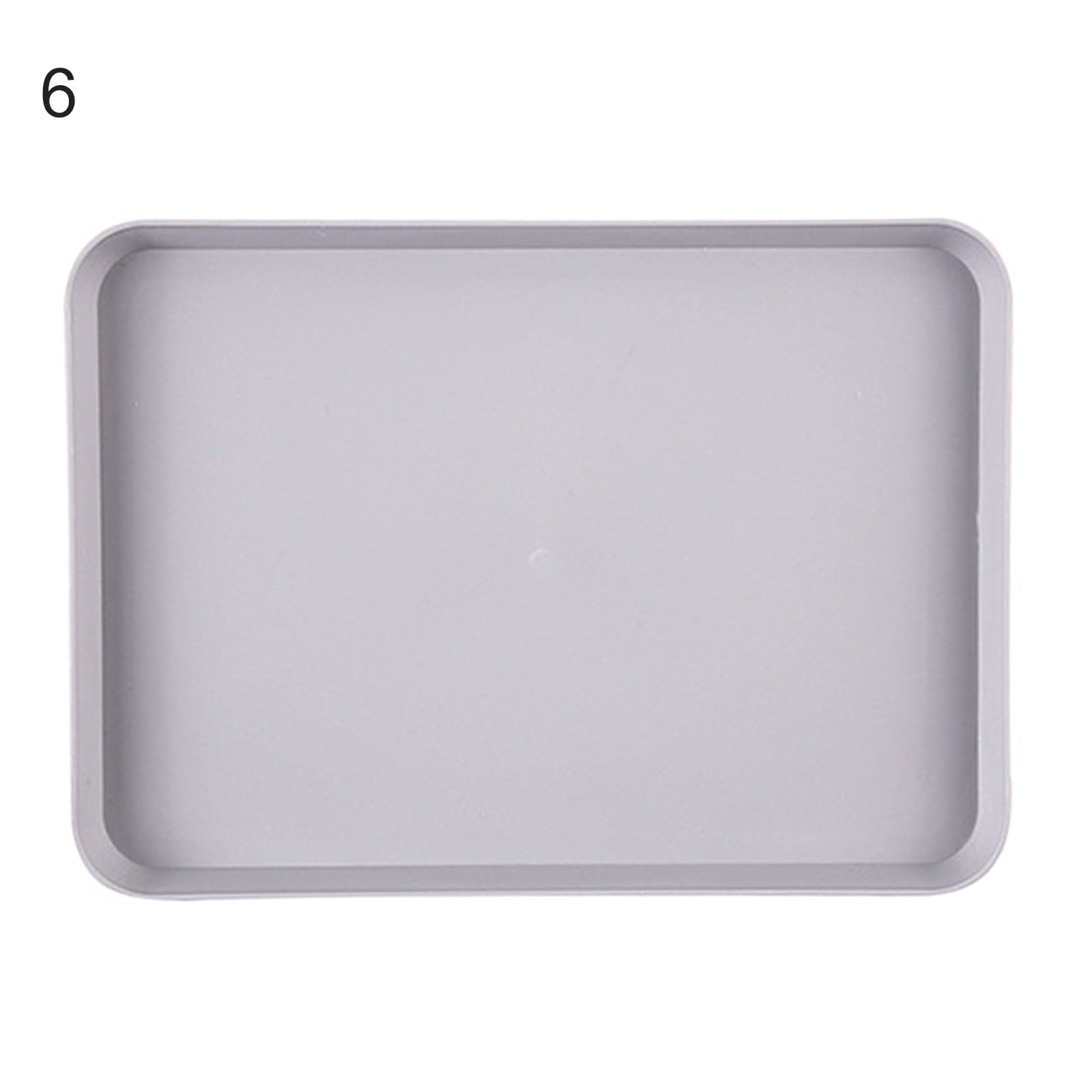 Nordic Rectangular Fruit Dessert Plastic Tray Kitchen Supplies ...