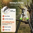 32" Heavy Duty Anvil Lopper with Compound Action & 2" Cut Capacity ...