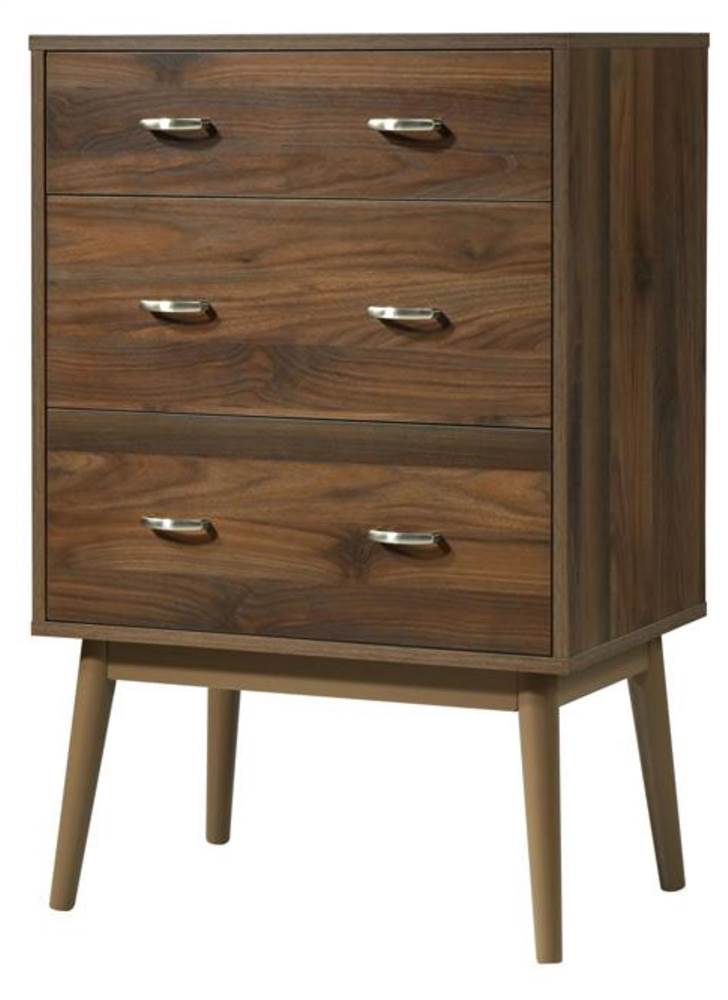 4D Concepts Montage Midcentury 3 Drawer Chest - Walmart.com