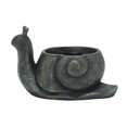 Pretty Polyresin Snail Flower Pot 15"W 9"H - Walmart.com