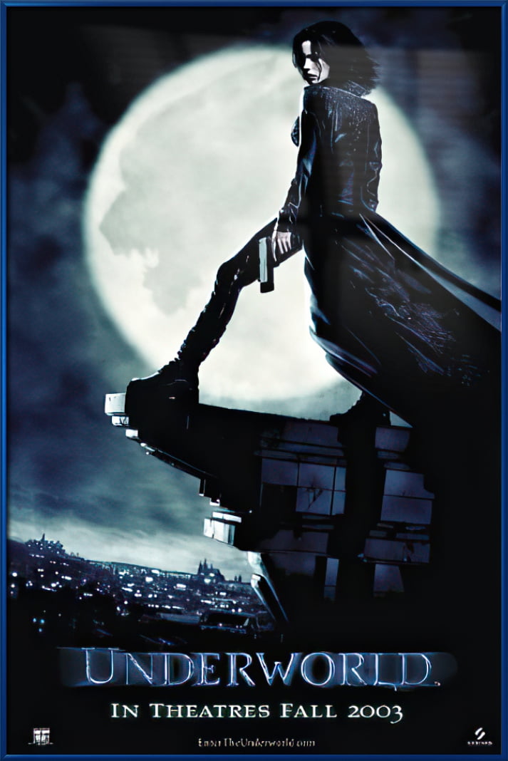 Underworld - Framed Movie Poster (Advance Style / Moon) (Size: 27" X 40 ...
