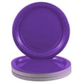 JAM Paper Medium Purple Paper Plates, 9in, 50 per Pack - Walmart.com