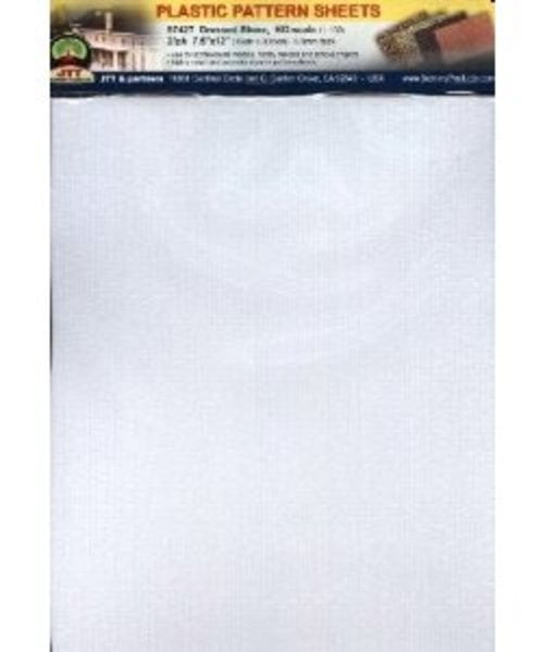 JTT Plastic Pattern Sheets, HO Scale, Dressed Stone, 7.5"x12" Sheets, 2 ...