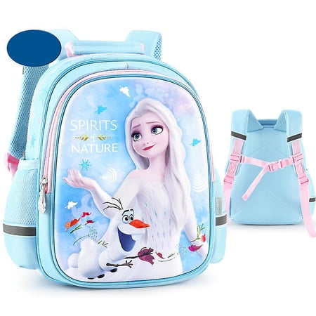 Kindergarten school bag girl lightweight Frozen girl cartoon backpack ...