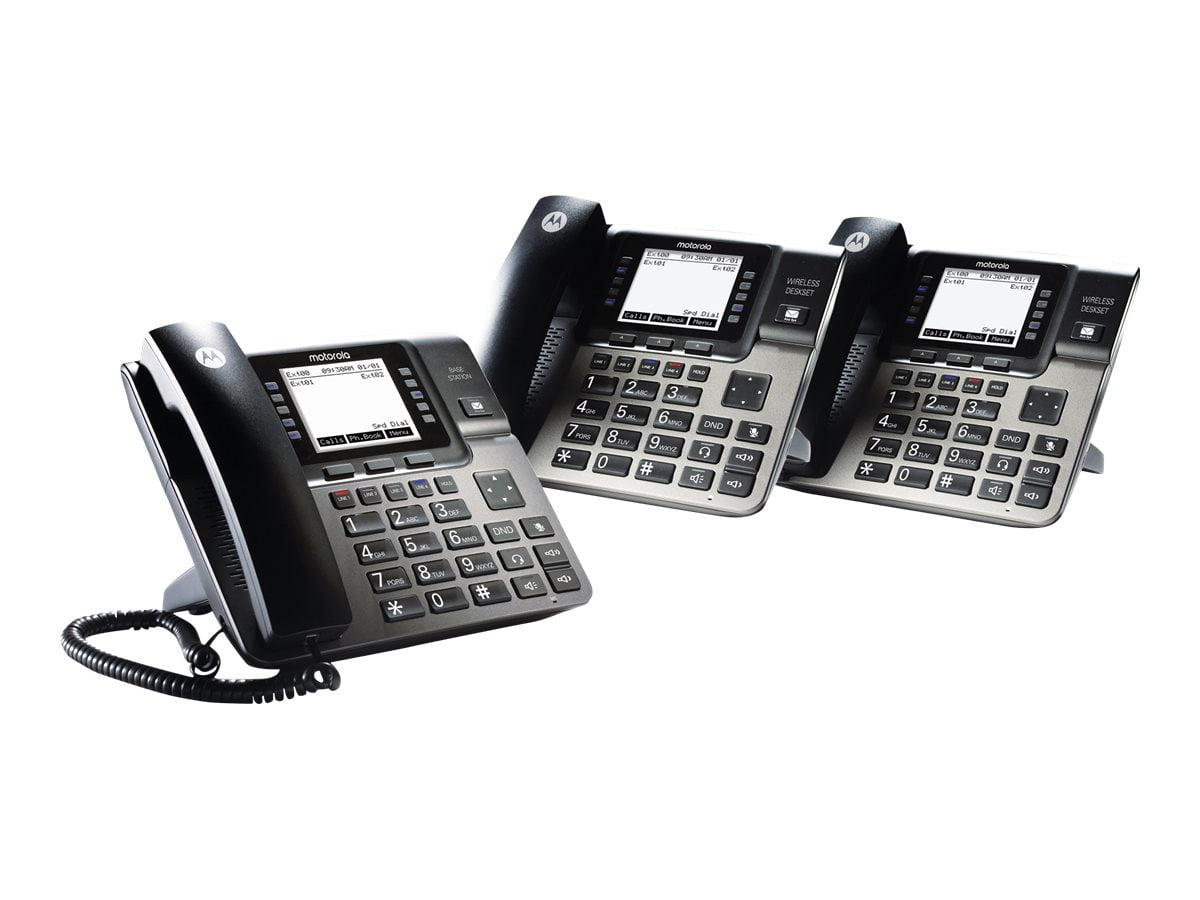 Motorola ML1002D - Corded/cordless - answering system with caller ID ... Motorola ML1002D - Corded/cordless - answering system with caller ID ...
