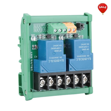 Fosa Relay Control Timer,Relay Module,2 Channel 30A 5V Relay Module ...