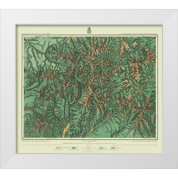 US Army 22x20 White Modern Wood Framed Museum Art Print Titled ...