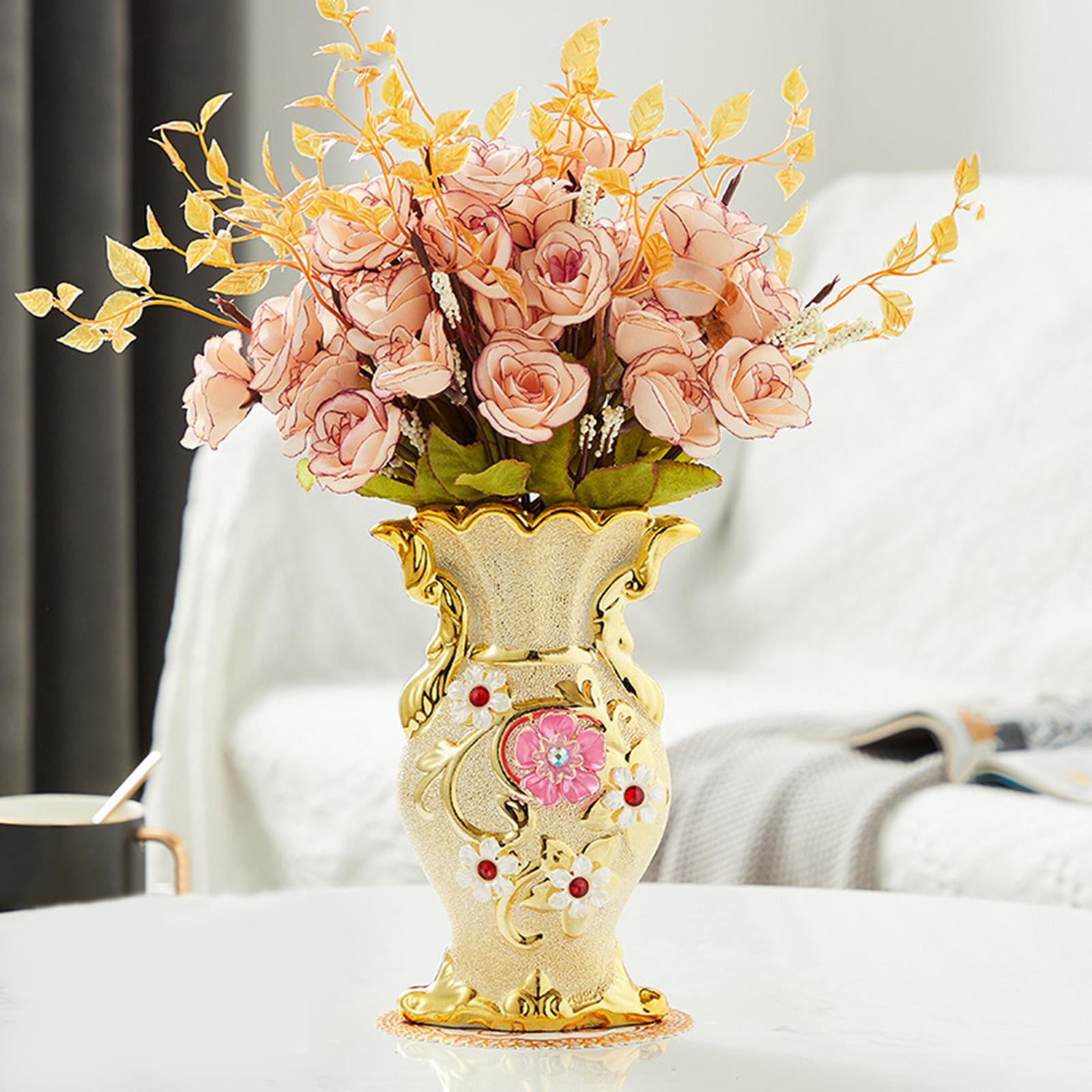 European Style Flower Vases, Floral Arrangement Ornament Flowerpot ...