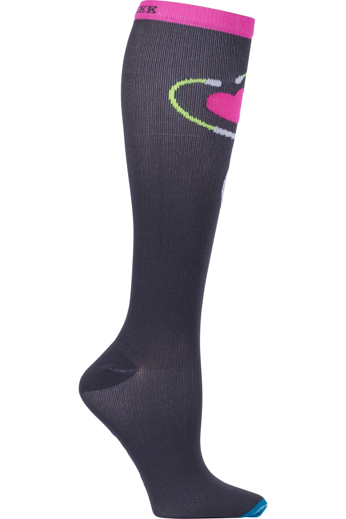 Cherokee Printsupport Women 8-12 mmHg Support Socks, Regular, Life ...