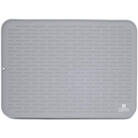 Silicone Dish Drying Mat - 23 x 18 - Extra Large Dish Drying Mat ...