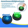 2-Pack Quiz Game Buzzers for Trivia Games, Answer Buzzers with Lights ...