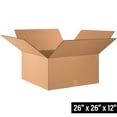 Box Partners Double Wall Boxes 26" x 26" x 12" Kraft 10/Bundle ...