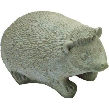 Solid Rock Stoneworks Large Bulldog Concrete Statue, 18" Tall, Life ...