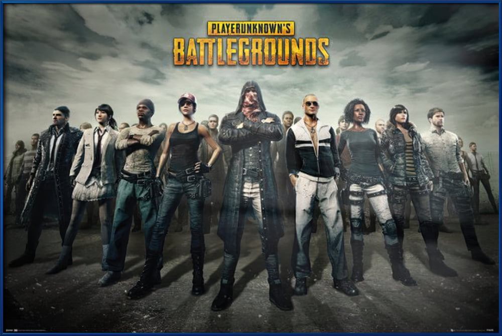 Pubg - Playerunknown's Battleground - Framed Gaming Poster / Print ...