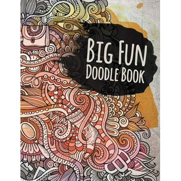 Doodling Coloring Book for Kids (Paperback) - Walmart.com