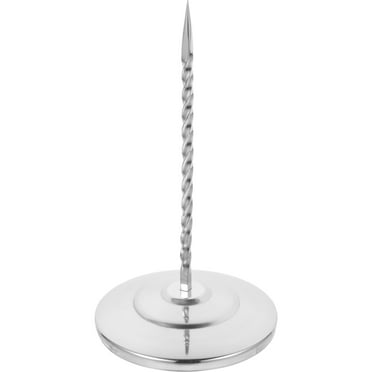 4 Pcs Desktop Receipt Holder Bill Fork Receipt Spike Stick Straight Rod ...