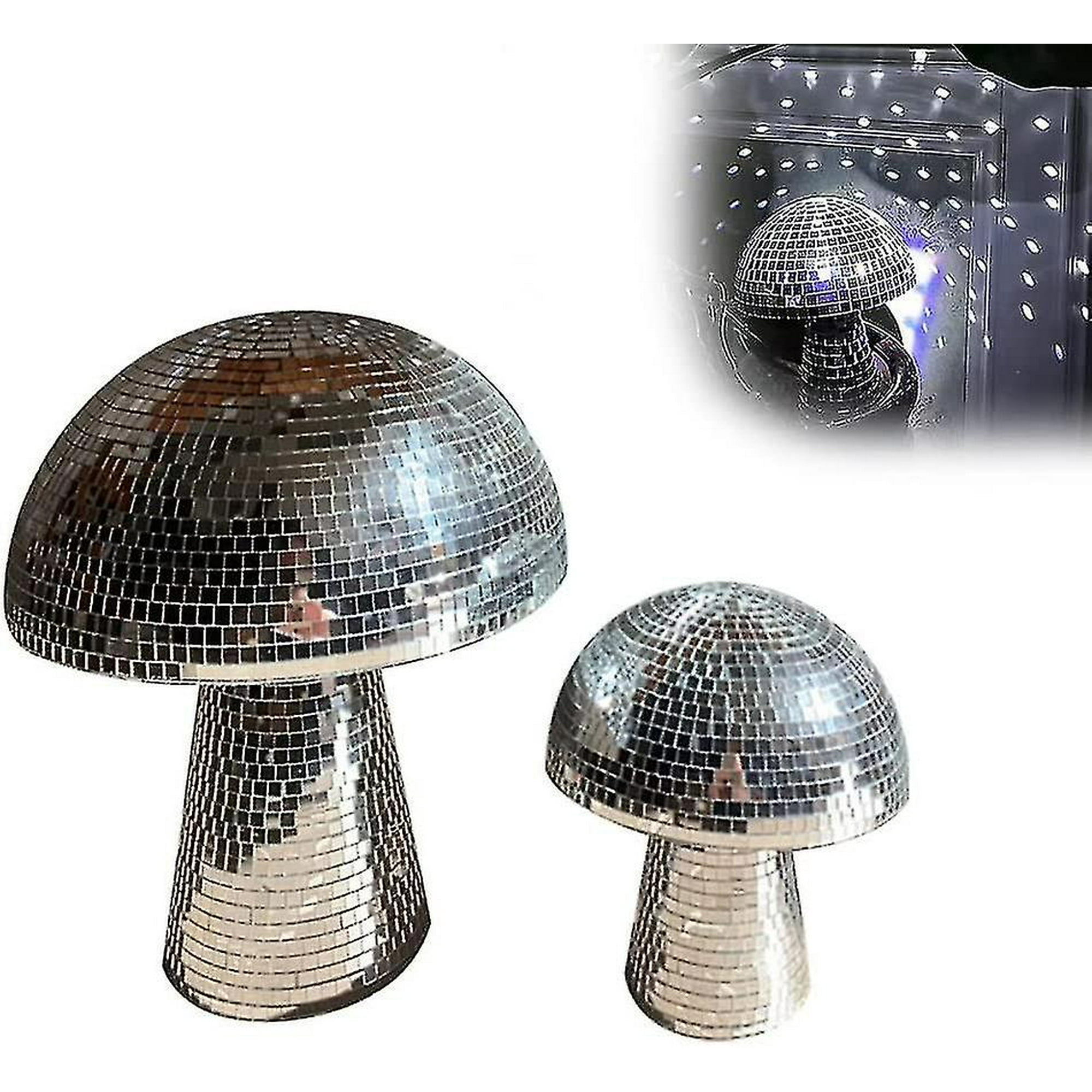 Click here for Meskcv Mushroom Disco Ball Reflective Mirror Ball... prices