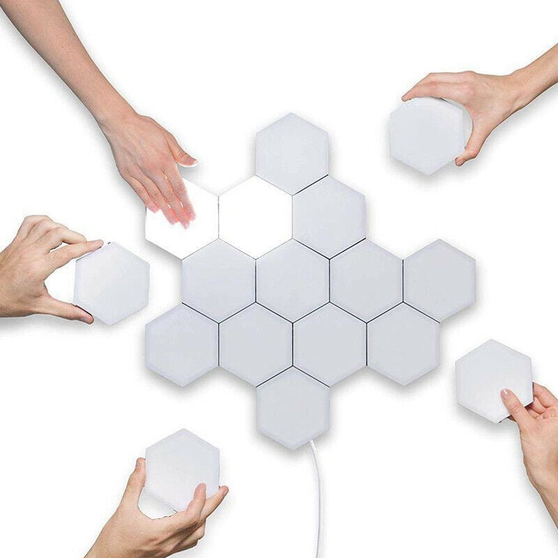 Click here for Unbranded Modular Hexagon Touch Led Wall Lights  D... prices