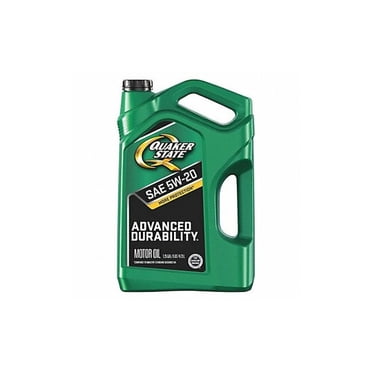 Quaker State Ultimate Protection Full Synthetic 5W-20 Motor Oil, 5 ...