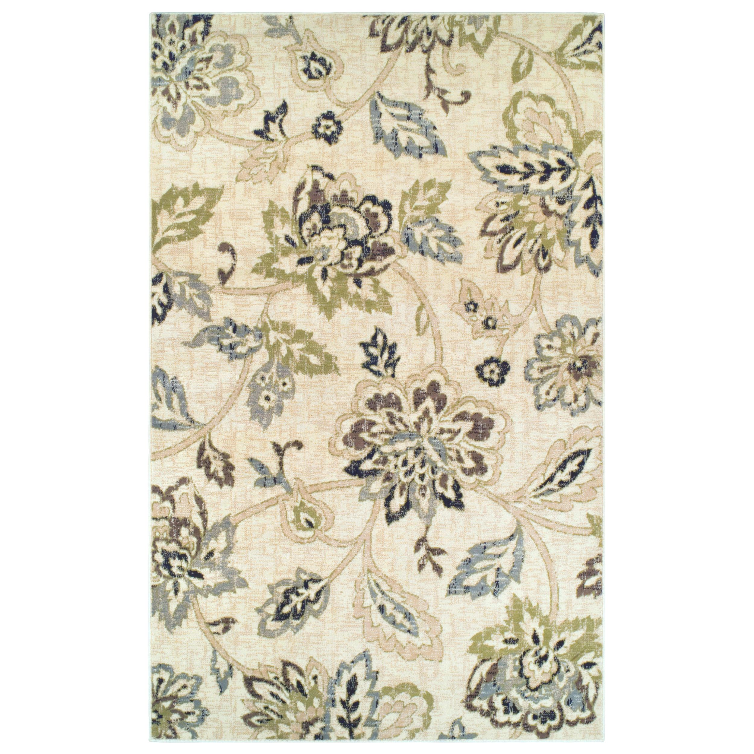 Momeni Baja Floral Area Rug - Walmart.com