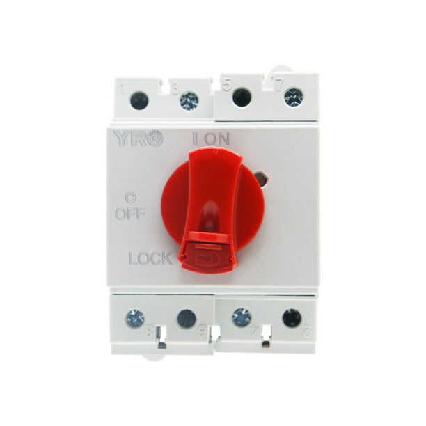 Amdohai 4P PV Direct Current Rotary Knob Solar Isolator Switch ...