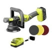 "RYOBI 18V ONE+ Cordless 5"" Variable Speed Dual Action Power Polisher ...