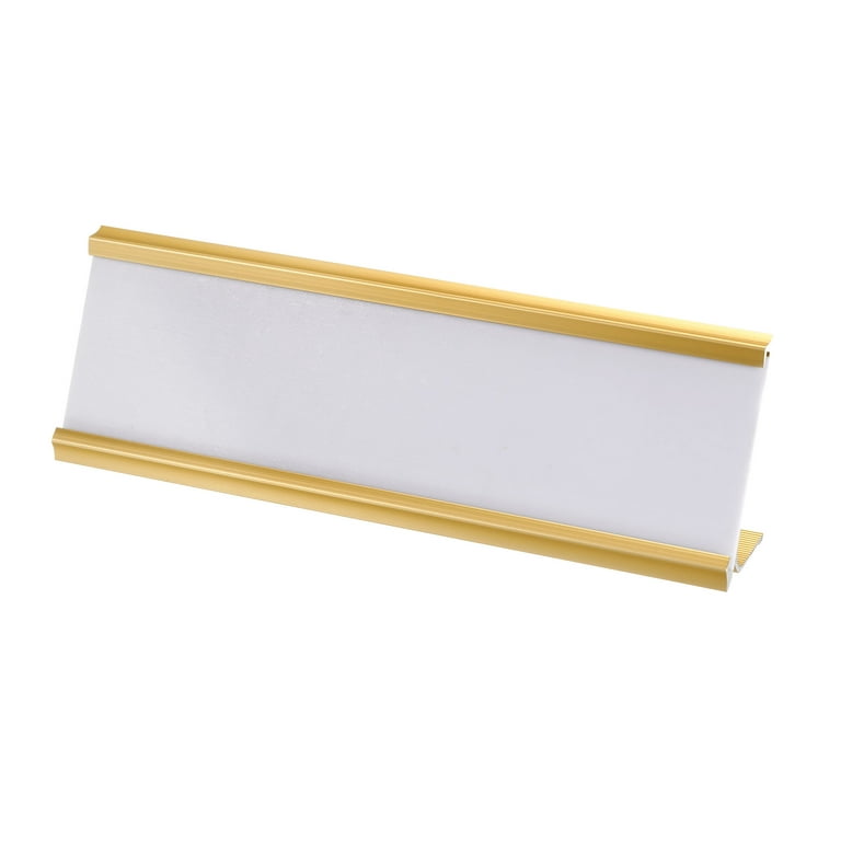 Blank Gold Name Plate