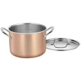 Cuisinart Professional Copper Tri-Ply Stainless Steel 11-Piece Cookware ...