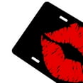 Yehwow Red Lips Metal Car Plate Aluminum License Plate - Walmart.com