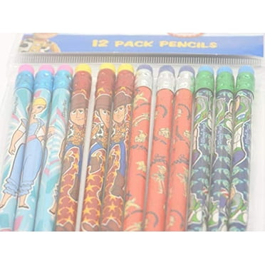 8pcs Disney Fairies Tinker Bell Pencils And Eraser Set - Disney ...