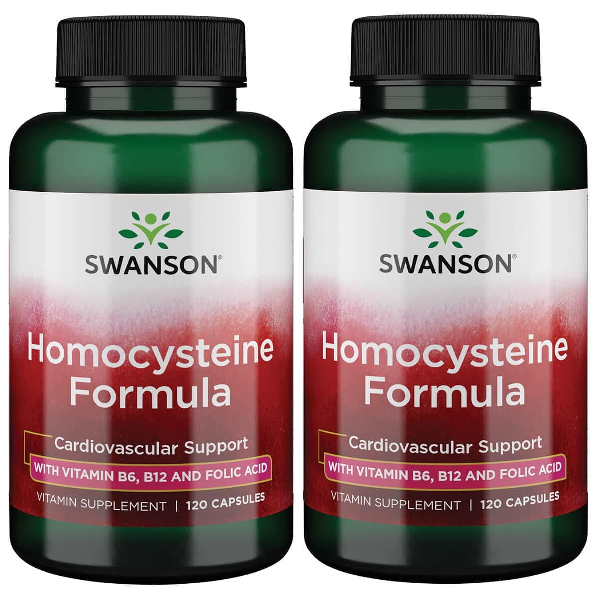 Swanson Homocysteine Formula 120 Caps 2 Pack - Walmart.com