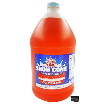 Snow Cone Kit - 1ct 16oz of each Flavor (Cherry, Grape and Blue ...