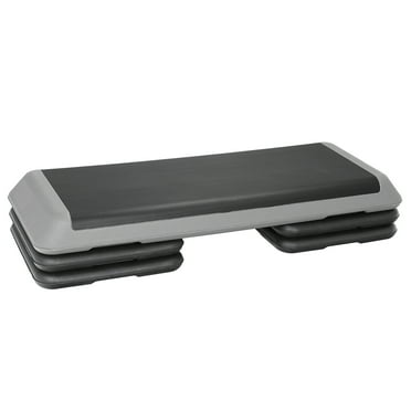 ZENSTYLE 43'' Adjustable Fitness Stepper with 4 Risers, Aerobic ...