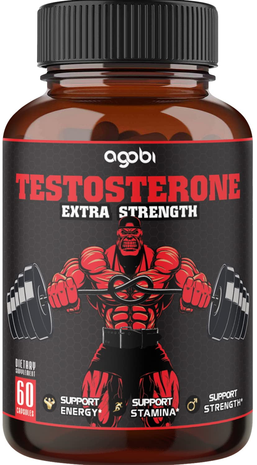 Testosterone Supplement for Men with Ashwagandha, Tribulus, Ginseng ...