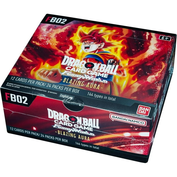 Dragon Ball Super Fusion World Blazing Aura Booster Box - 24 Packs - Walmart.ca