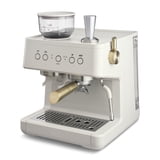 Thyme & Table Barista Grade Espresso Machine, Sand White - Walmart.com