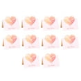 Heart Shaped Greeting Cards,10 Pack Blank Foldable Note Cards Inside ...