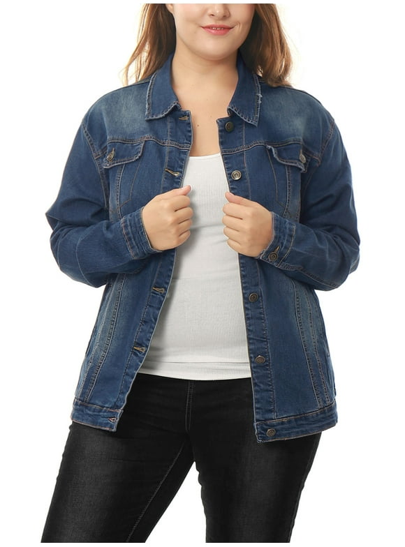 Women's Plus Size Denim Jackets