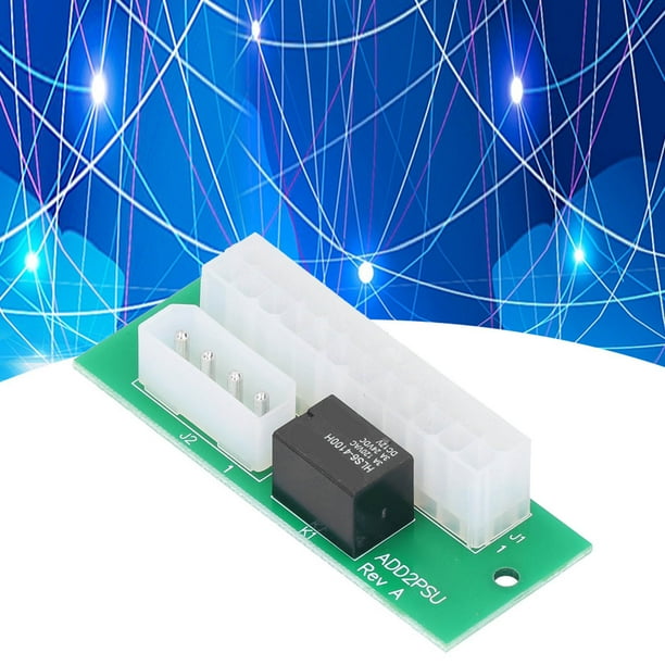 Power Supply Sync Starter,Synchronous Power Board 24PIN Dual Power ...