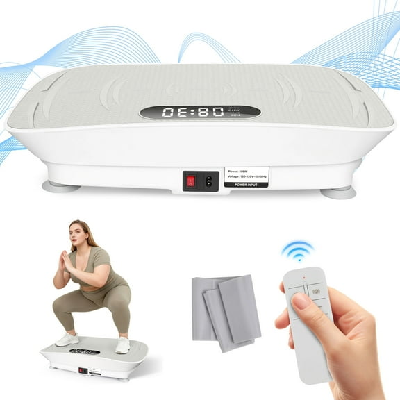 Lifepro HexaPlate Vibration Plate Exercise Machine with Magnetic ...