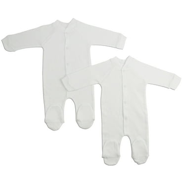 Bambini Interlock Black and White Closed-toe Sleep & Play (Pack of 2 ...