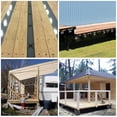 50 Qty 1/4-20 x 2-1/2 Inch Type F Flat Head Thread Cutting Trailer Deck ...