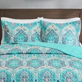 Mainstays Quilt Set, Full/Queen, Multicolor, 3 Piece Set, Quilt and ...