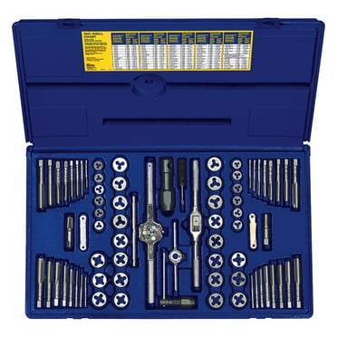 Irwin Tools 26377 117-Piece Deluxe Tap and Die Set, Hanson Machine ...