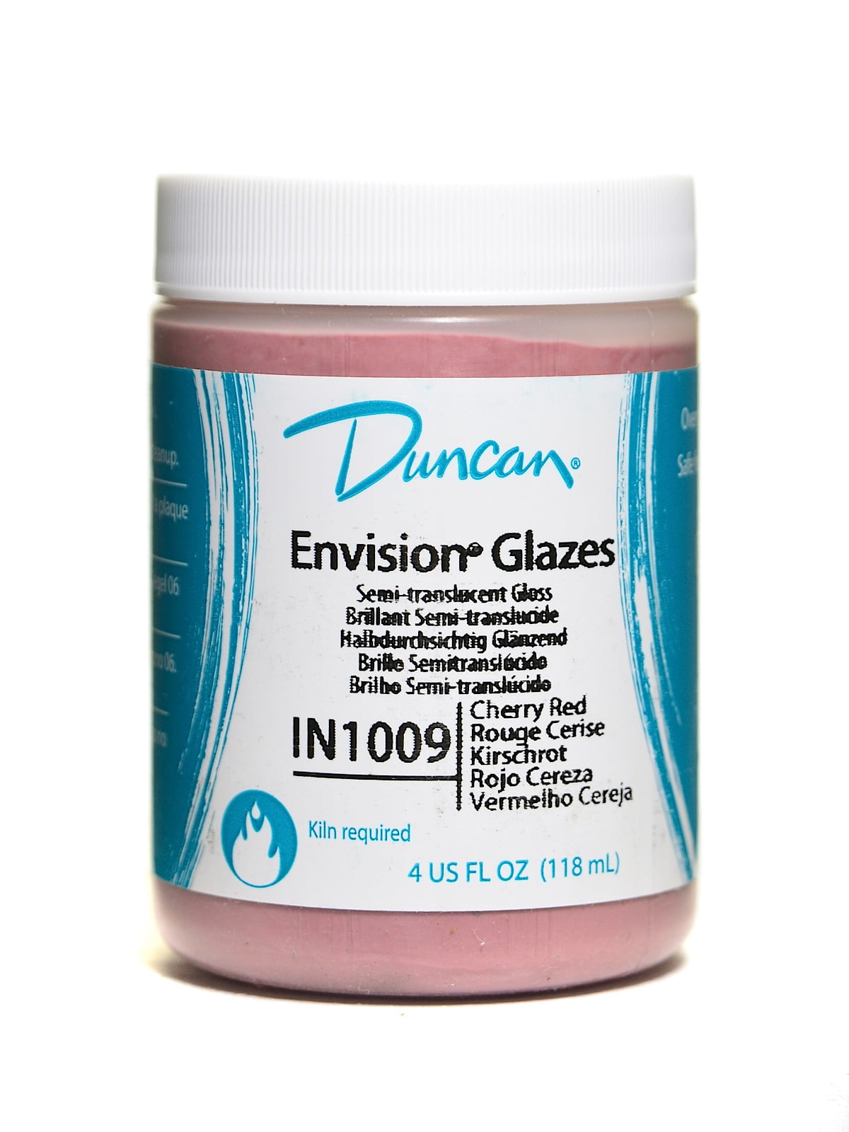 Envision Glazes cherry red, translucent, 4 oz. (pack of 4) - Walmart.com