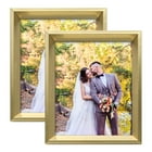3x5 Gold Metal Picture Frame - Classic Bevel - Walmart.com