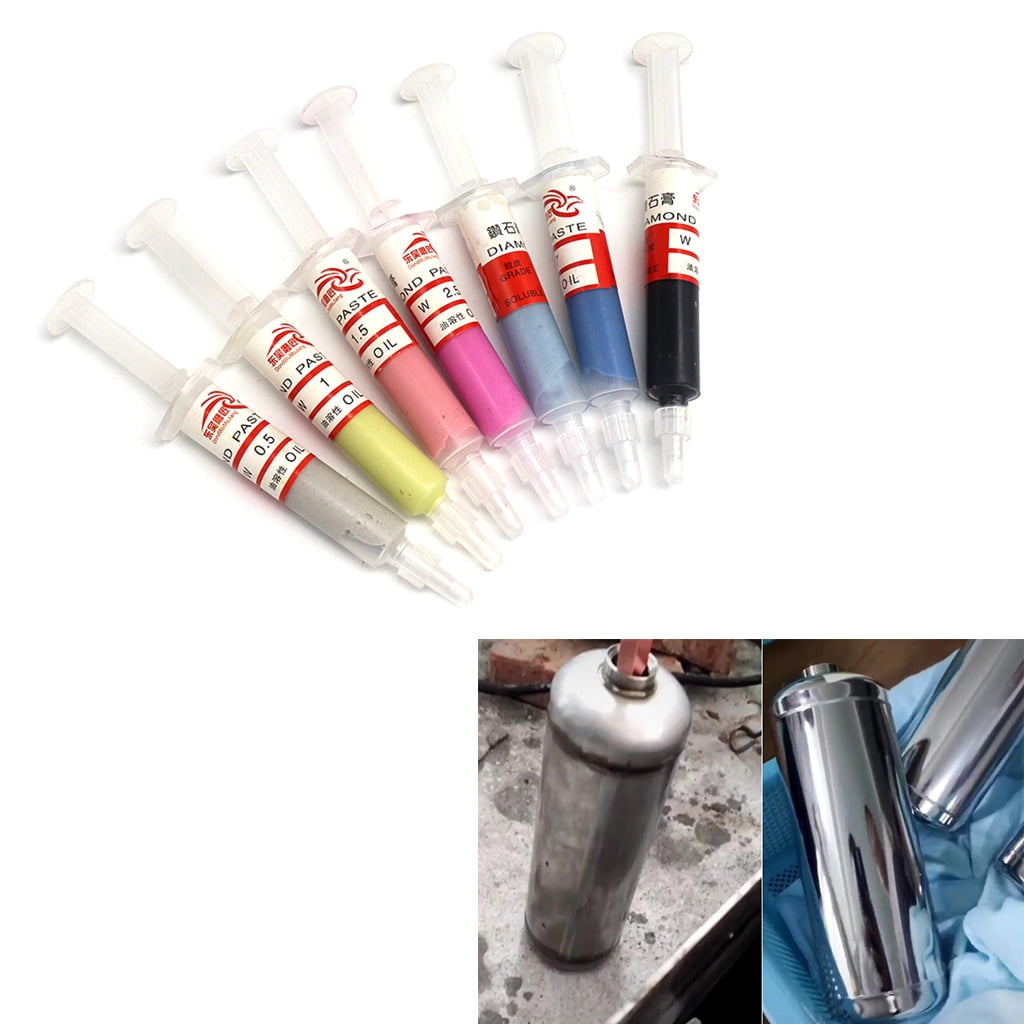 Buy TONKBEEY 12 Colors Lapping Paste Compound 12 Pieces 5 Gram Metal ...