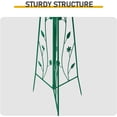 6.2ft Garden Windmill, 3-Leg Standing, Heavy Duty Metal Windmill with 5 ...
