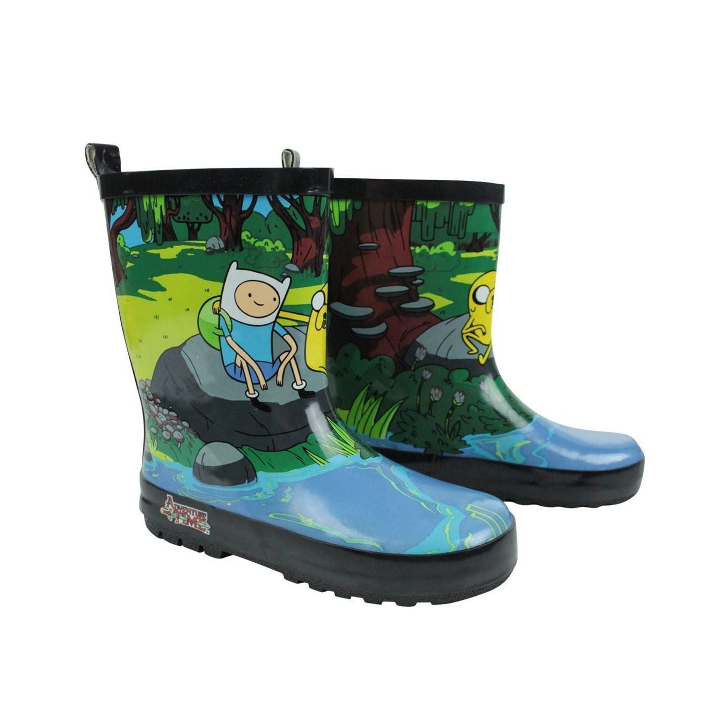 Click here for Adventure Time Boys Rubber Wellington Boots 10 Tod... prices