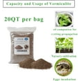 20QT Organic Vermiculite, Horticultural Vermiculite for Plants, for ...